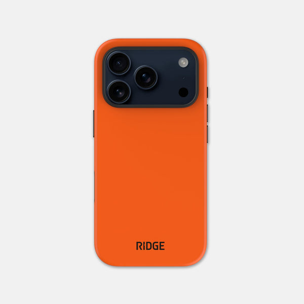 Ridge Phone Case - Basecamp Orange - iPhone 17 Pro - Ridge CA